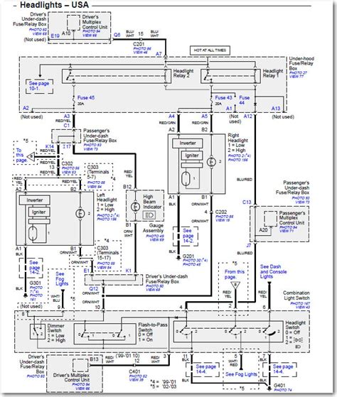 2004 Acura Tsx Wiring Diagram Sleekify