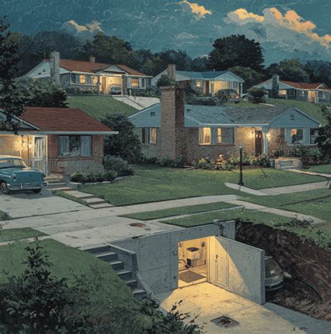 How Cold War Suburbs Built Fallout Shelters Into Everyday Neighborhood