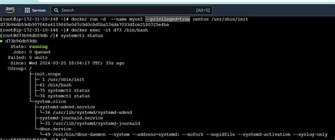 Enabling Systemctl Within Docker Container By Fsdarvind Medium