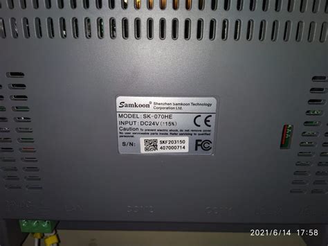 Model Namenumber Sk 070he Samkoon Hmi Touch Screen Single Phase 4 Inch At ₹ 8500piece In