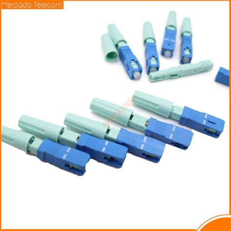 Sc Apc 단일 모드 광 커넥터 Ftth 도구 콜드 커넥터 도구 Sc Upc 광섬유 빠른 커넥터 무료 배송 통신 장비