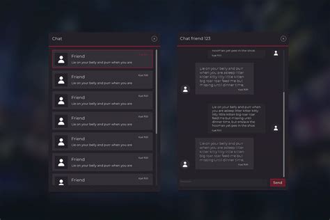 Flat Dark Themed Gui Ui Kit Over 600 Png