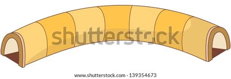 Vector Illustration Passageway Stock Vector Royalty Free 139354673
