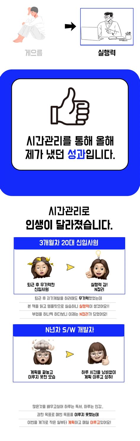 게으른 직장인의 성공적인 시간관리 비법 크몽