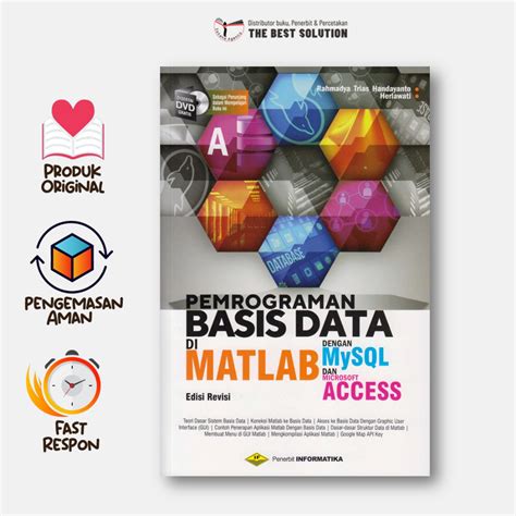 Jual Pemrograman Basis Data Di Matlab Dengan Mysql Dan Microsoft Access Shopee Indonesia