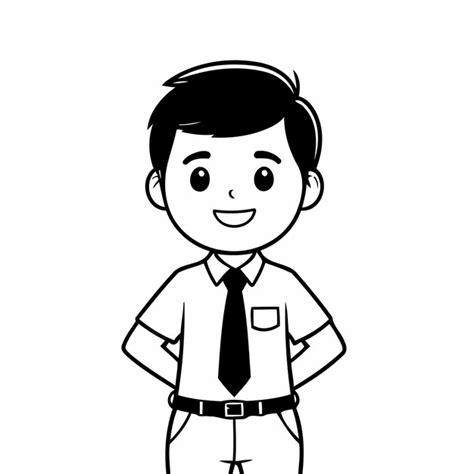 Premium Vector Business Illustration Black And White Doodle Style