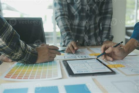 Website Designer Creative Planning Application Development Draft Sketch Drawing Template Layout