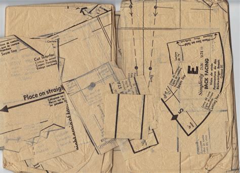 Simplicity 2126 Pattern Vintage Misses And Misses One Piece Dress