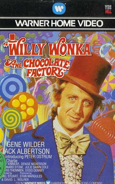 Willy Wonka And The Chocolate Factory Vhs