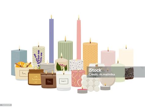향기로운 불타는 양초 세트가 함께 서 있습니다 밀랍 파라핀 콩 항아리와 기둥에 코코넛 왁스 양초 아로마 캔들 컬렉션 제로