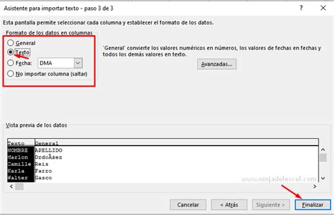 Cómo Importar Texto a Excel Tutorial Completo Ninja del Excel
