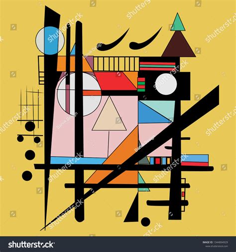 Geometric Shapes Artwork Shape