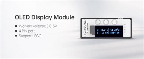 Oled Display Module Hiwonder Robot Module Compatible With Arduino Ra