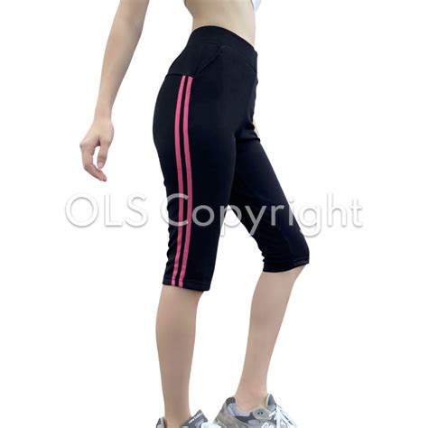 กางเกงออกกำลังกาย แอโรบิค ฟิตเนส โยคะ 4ส่วน มี 6สี Onlinesportmart Thaipick