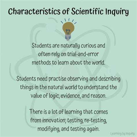 How To Use Scientific Inquiry In The Elementary Classroom Learning By Inquiry