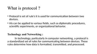 IEC 101 AND 104 Protocols TCP IP And OSI PPTX