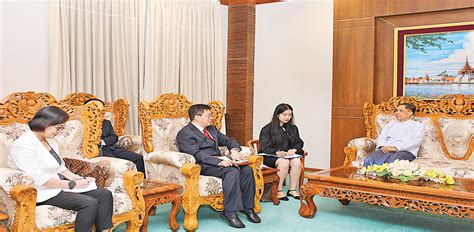 မြန်မာ တရုတ်နှစ်နိုင်ငံအကြား နယ်စပ်ကုန်သွယ်ရေး လျင်မြန်ချောမွေ့စေရေးဆွေးနွေး Myawady Webportal