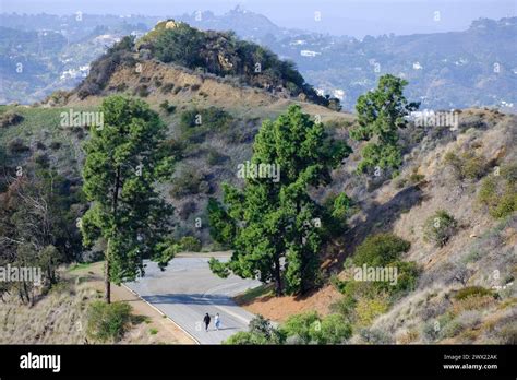 Griffith Park Los Angeles California Usa With Over 4000 Acres The