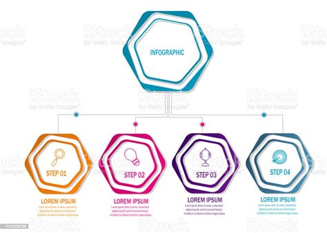 워크플로 프로세스 현대 개념 디자인 벡터와 프레 젠 테이 션에 대 한 크리에이 티브 타임 라인 Infographic 템플릿 요소