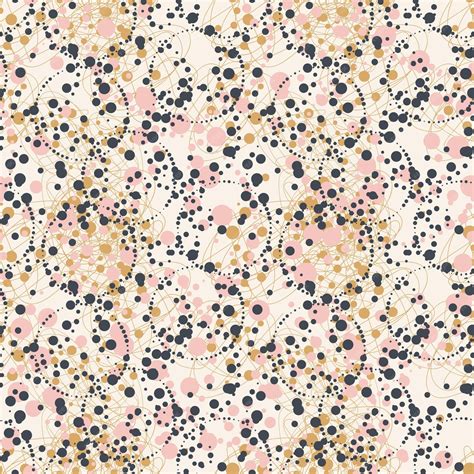 Premium Vector Seamless Abstract Background With Dots Circles Rings Infinity Dotted