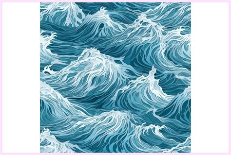 Abstract Waves Seamless Pattern Graphic By Forhadx5 · Creative Fabrica