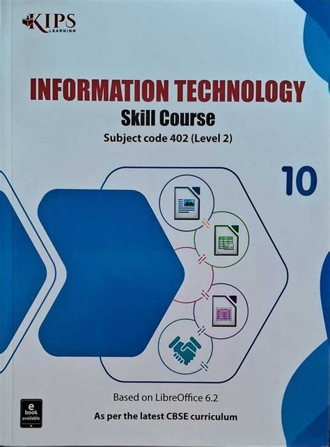 Kips Information Technology Skill Course Code 402 Level 2 Class 10 Edition 2025 Buy Kips