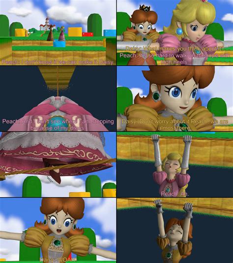 Peach And Daisy Trouble At Rope Part 1 By Hang In Peril On Deviantart
