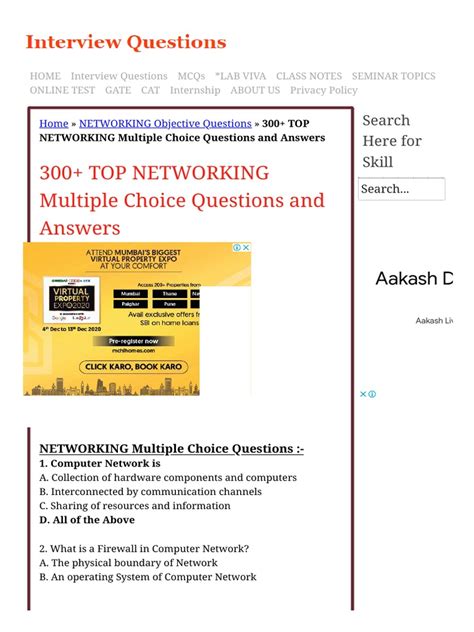 Top 99 Networking Multiple Choice Questions And Answers Pdf Routing