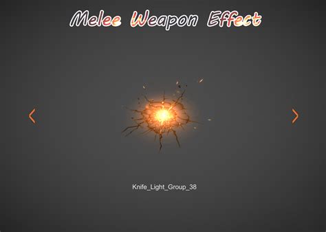 Artstation Unity Melee Weapon Visual Effects Game Assets