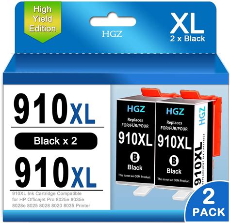 Hgz Xl Compatible Ink Cartridges Replacement For Hp Xl Xl Ink Cartridges Combo Pack