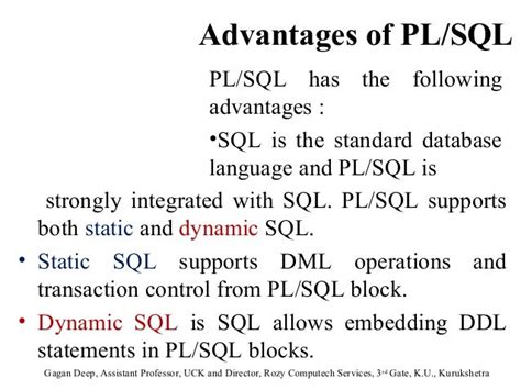 Plsql Overview