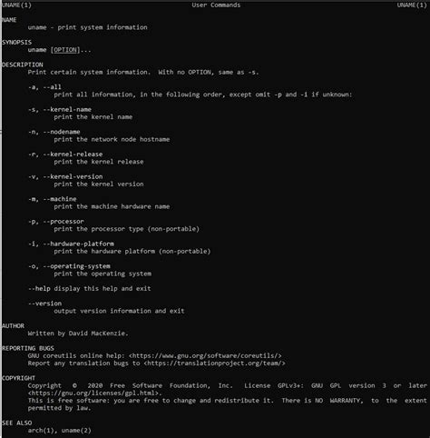 Uname Command In Linux Linux Expert Better 2025