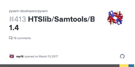 HTSlib Samtools BCFtools 1 4 Issue 413 Pysam Developers Pysam GitHub