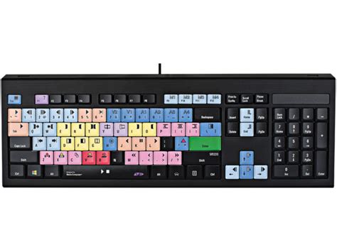 LOGICKEYBOARD Clavier De Montage Avid Media Composer PC Backlit