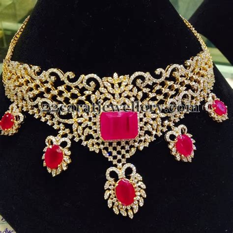 7 To 8 Carats Daimond Set Jewellery Designs