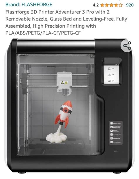 3d Printer Flashforge Adventure 3 Computers And Tech Printers Scanners