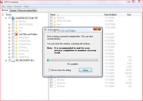 Undelete Your Files Using Ntfs Undelete Tcat Shelbyville Itim