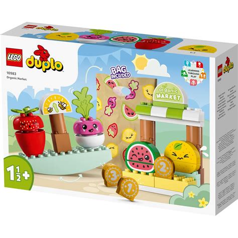 Lego Duplo Organic Market Building Set Toy For Ages 1½ Years