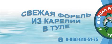 Форель из Карелии в Туле и Новомосковске | ВКонтакте