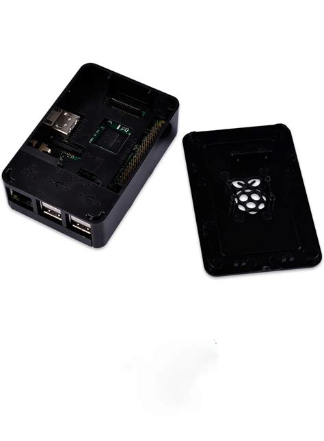 Boîtier Officiel Raspberry Pi 3 Abs Noir Et Blanc Test Et Avis