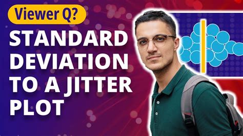 How To Add Standard Deviation To A Jitter Plot In Excel 🐝 Viewer Question Youtube