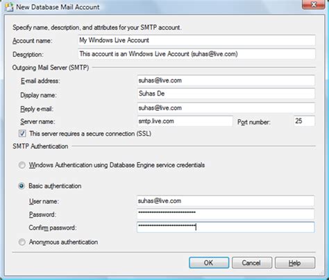 Configure Sql Server Database Mail To Send Email Heelpbook