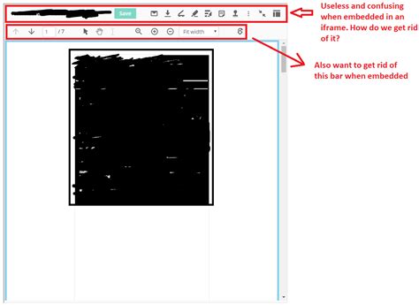 How Do We Get Rid Of The Document Toolbar When Embedding In An Iframe Laserfiche Answers
