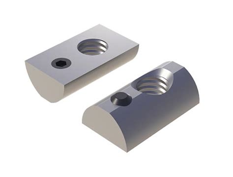 F1988zm 1540s M8 Drop In T Nut W Set Screw