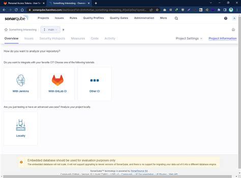 Tích Hợp Sonarqube Với Gitlab Cicd Hào Nheo