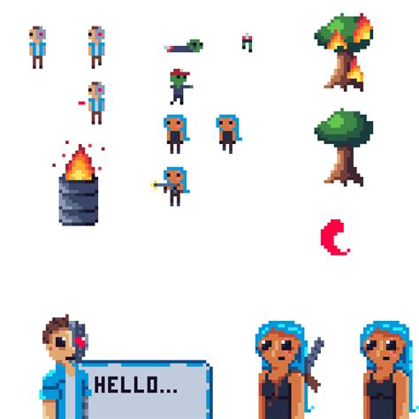 Progress Sharing Thread Pixel Asset Pack Jam 9 Endesga32 Community