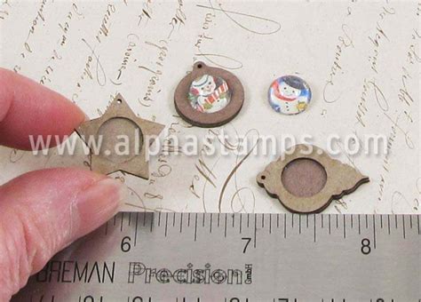 Tiny Ornament Frame Sets Alpha Stamps