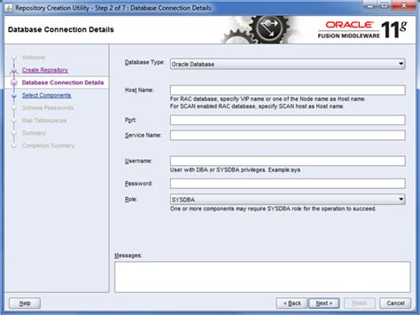Installation Screens
