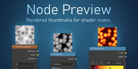 Node Preview Blender Addon