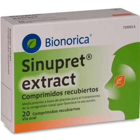 Sinupret Extract 20 Comprimidos Recubiertos